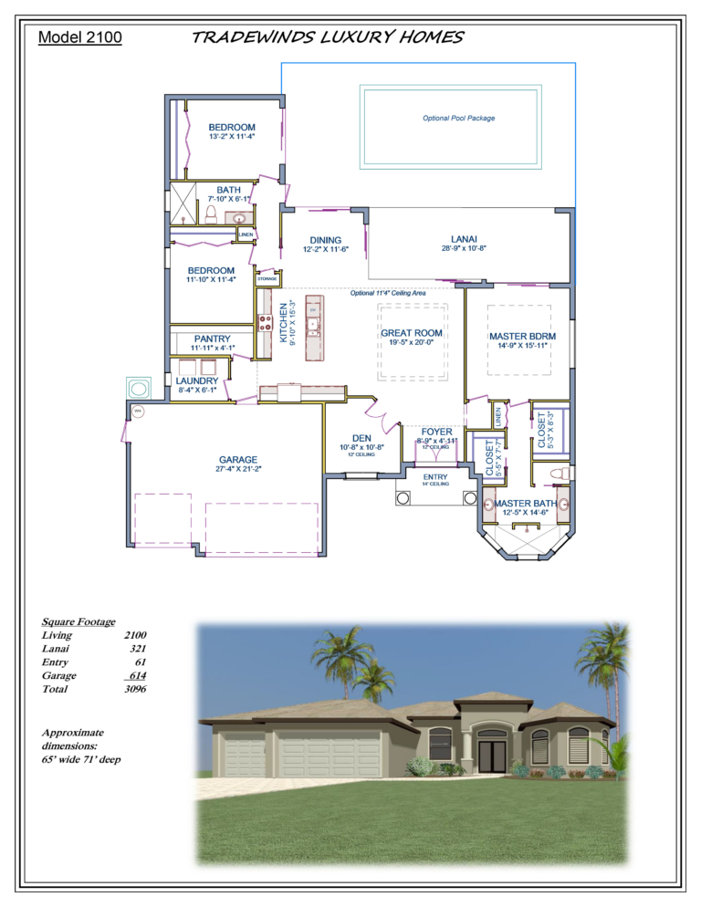 Discover The Model 2100 | Trade Winds Luxury Homes